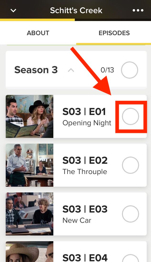 How do I mark a show or movie as watched? – TV Time